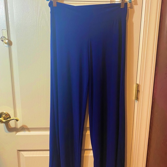 Clara Sun Woo | Pants & Jumpsuits | Nwot Clara Sun Woo Navy Wide Leg ...